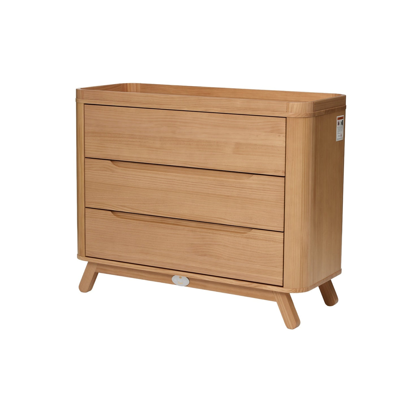 il Tutto Theo Sustainable Timber Chest & Changer in Natural – Kiddie ...